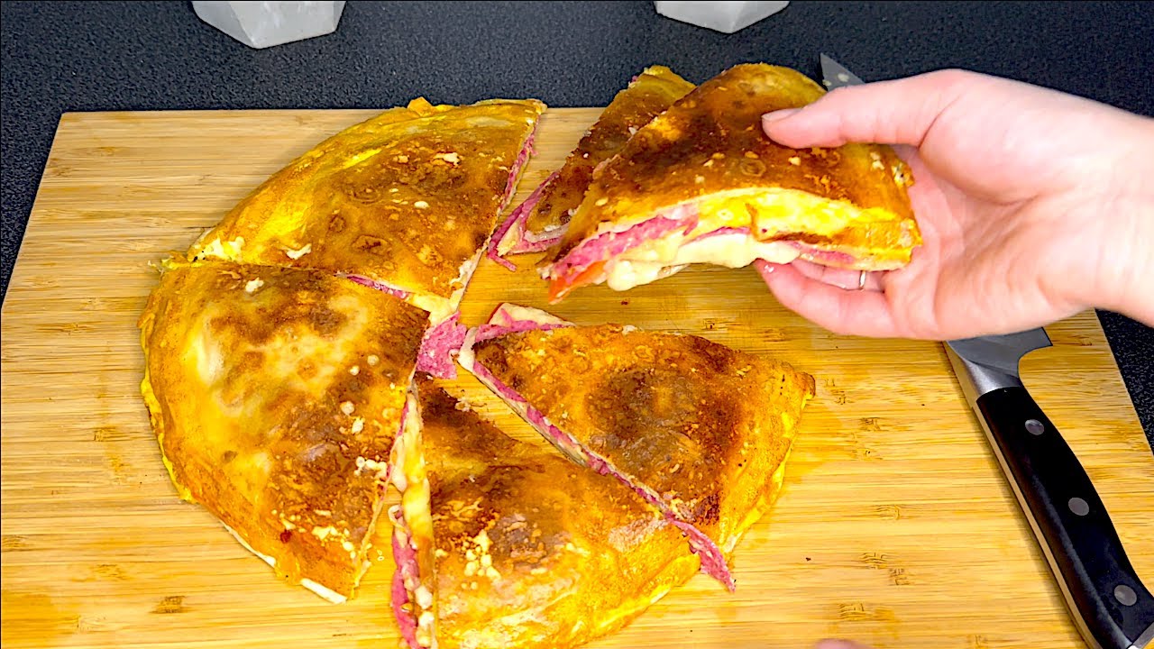 One Pan Lavash Breakfast for Busy Mornings - YouTube