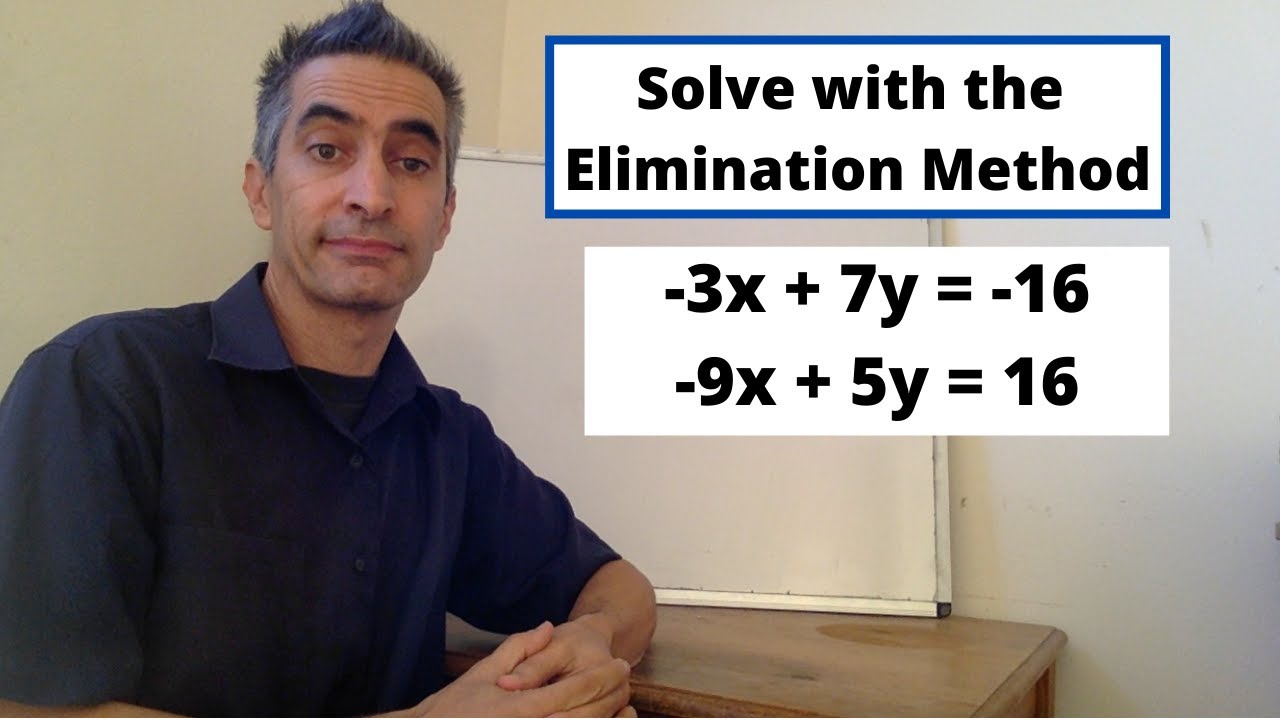 How do you solve a system of equations using the elimination/addition ...