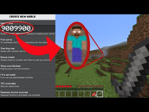 "DON'T PLAY ON THIS CURSED SEED "9009900" on Minecraft Bedrock Edition ...