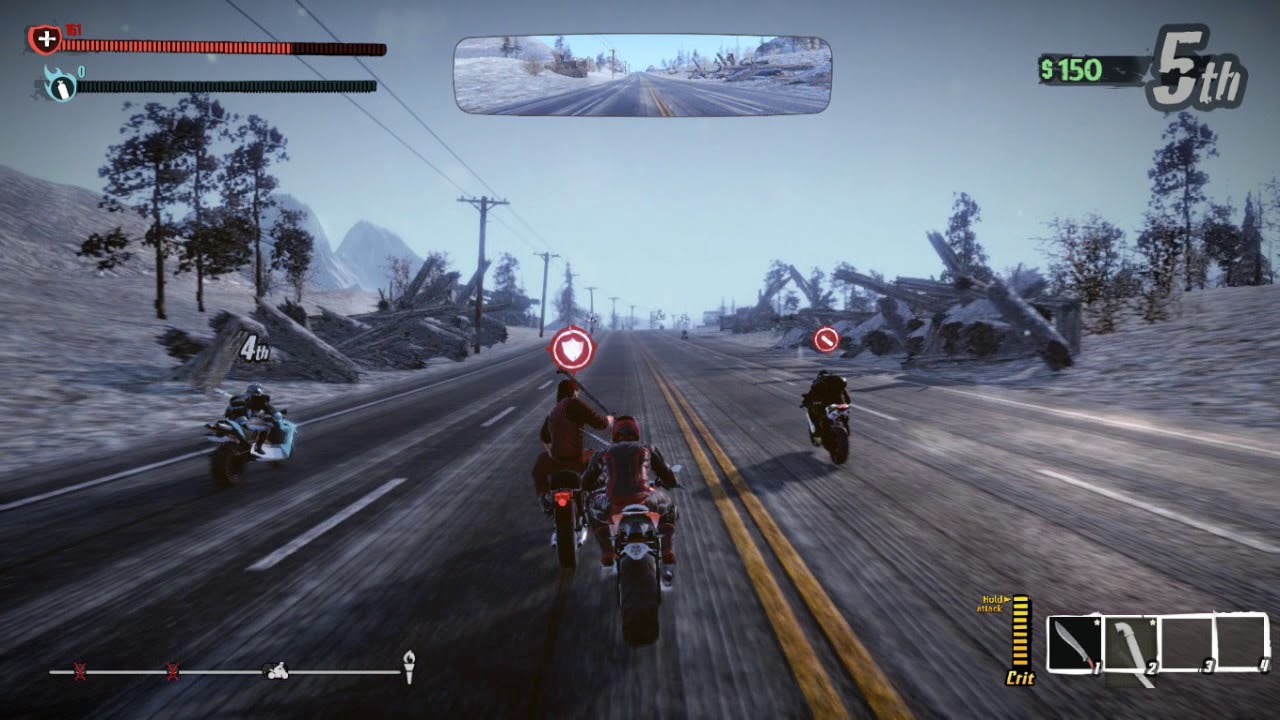Road Redemption (Road Rash 2) Gameplay On PC - YouTube