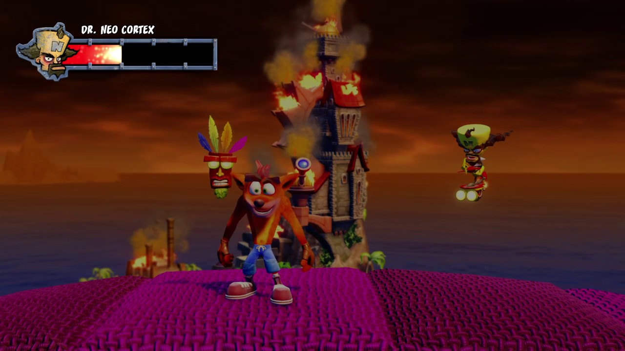 Crash Bandicoot N. Sane Trilogy Final Boss and ending - YouTube