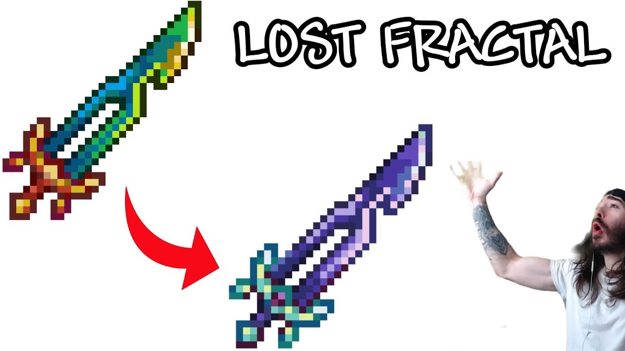 Terraria First Fractal UPGRADE??? LOST FRACTAL Mod Review - YouTube