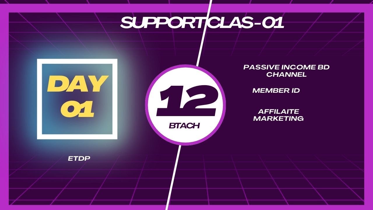 12 th batch support class 01 - YouTube