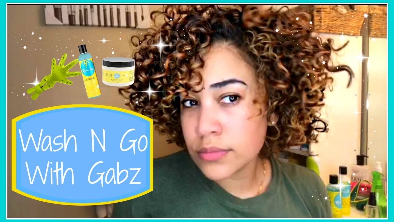 Wash And Go With Gabz - YouTube