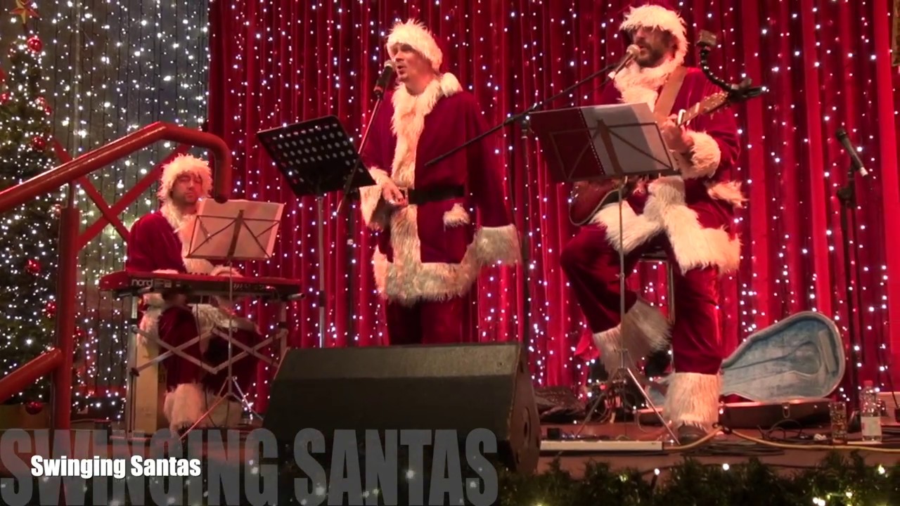The Swinging Santas: American-Xmas-Music live - YouTube