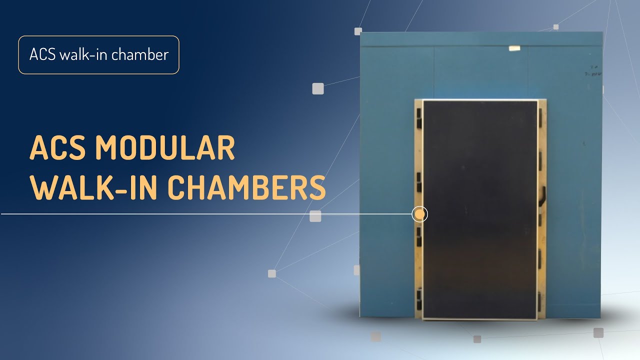 ACS Modular walk-in chambers - YouTube