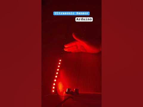 Making Magic with Easy Arduino Project using LED Strip and Ultrasonic Sensor #diy #arduino # ...