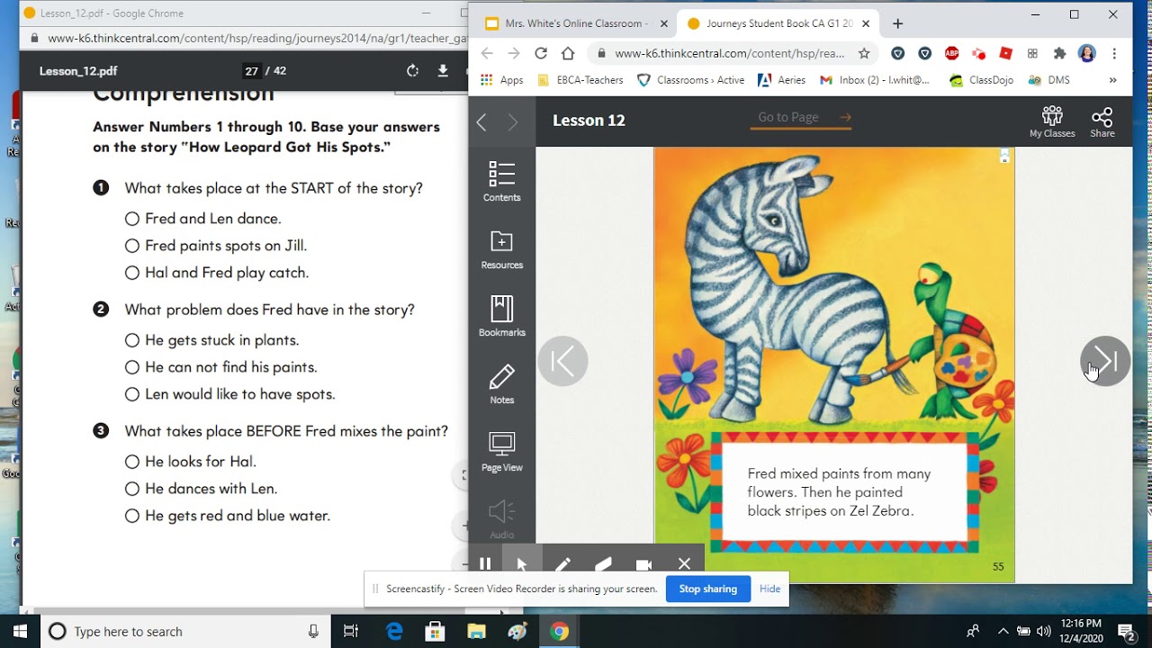 Lesson 12 Story "How Leopard Got His Spots" - YouTube
