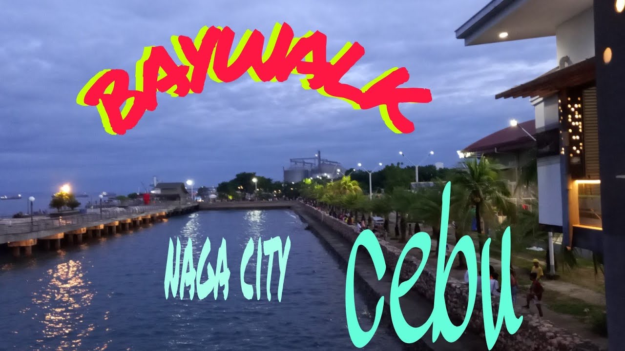 exploring baywalk naga city/cebu - YouTube