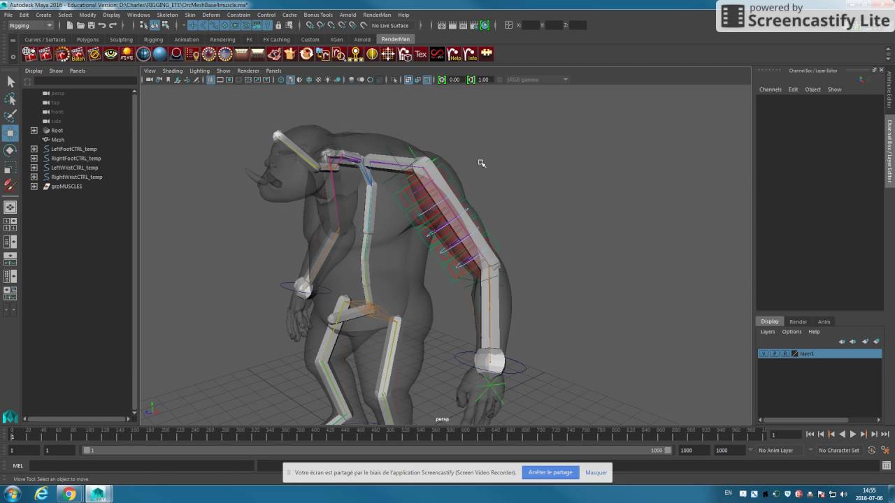 QuickMuscleSystem (Maya) - YouTube
