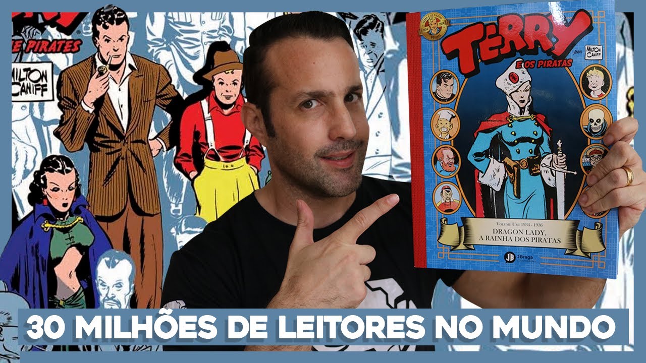 TERRY E OS PIRATAS Vol 1 Dragon Lady, A Rainha dos Piratas (1934 - 1936 ...