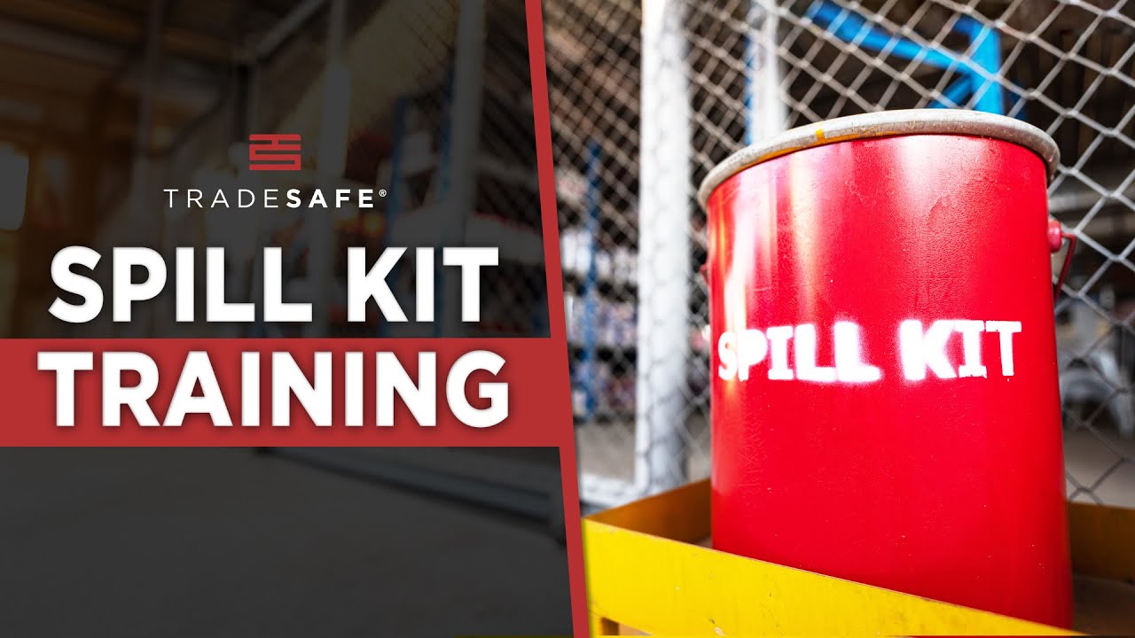 How to Use a Spill Kit: Spill Kit Training and Procedure - YouTube
