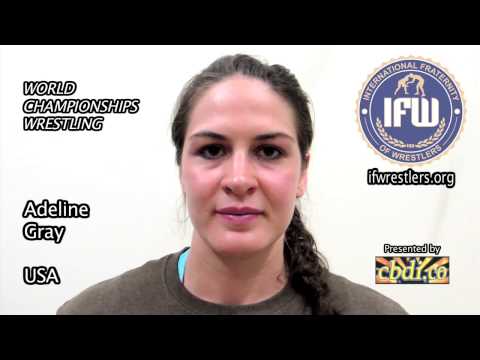 Video: Interview with 2x Wrestling World Champion Adeline Gray, 2015 ...