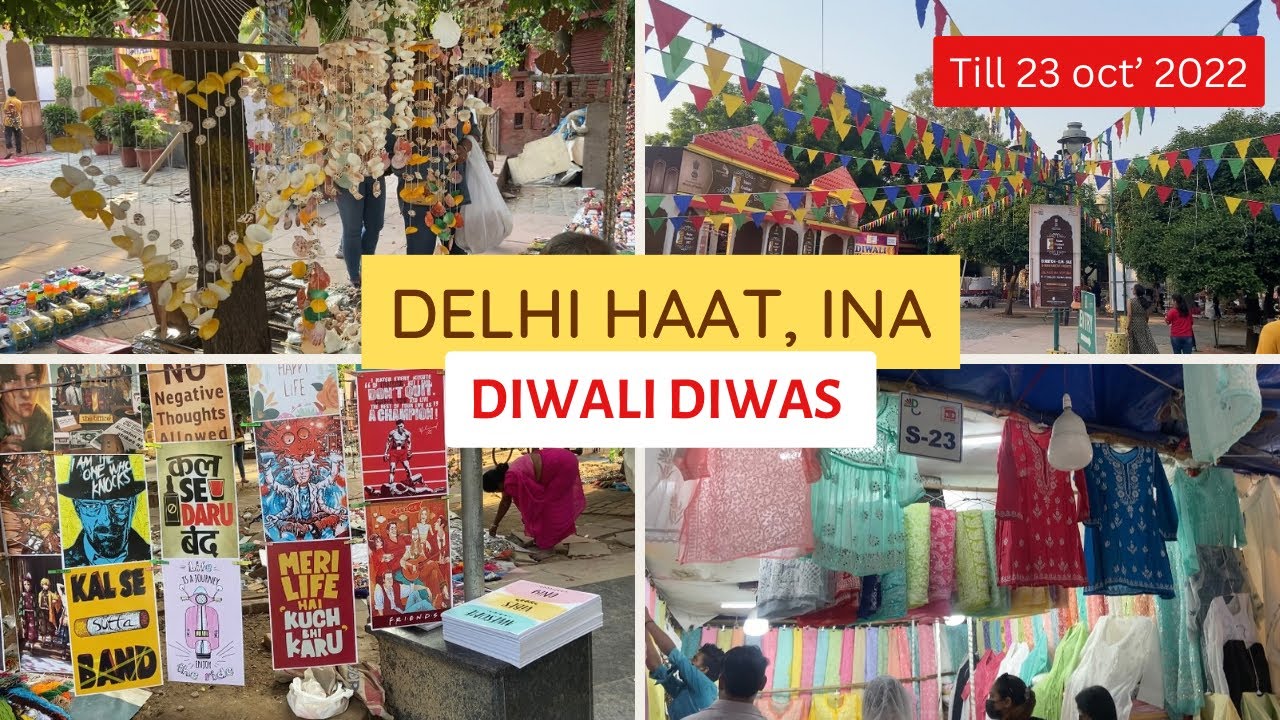Dilli Haat Ina Diwali Mela 2022 | Diwali Decor Product 🪔 | best place ...