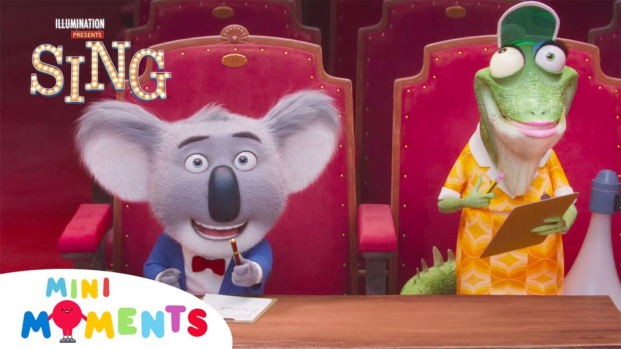 Animals AUDITION for Buster Moon's Show 🎤 🎶 | Sing | Movie Moments ...