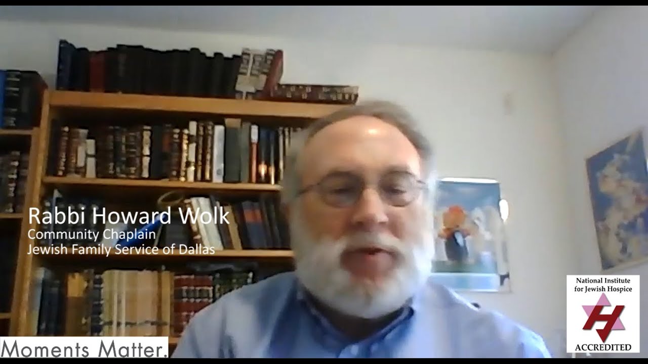 Uplifting Message from Rabbi Howard Wolk - July 2020 - YouTube