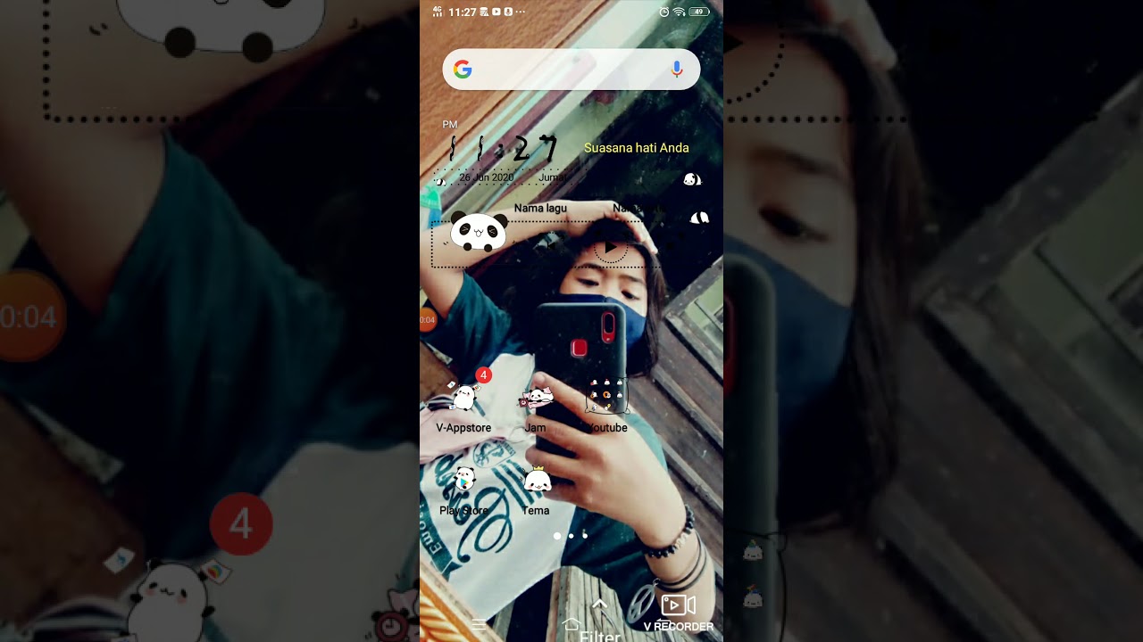 Cara Foto di tiktok part1 Cindy X Geming - YouTube