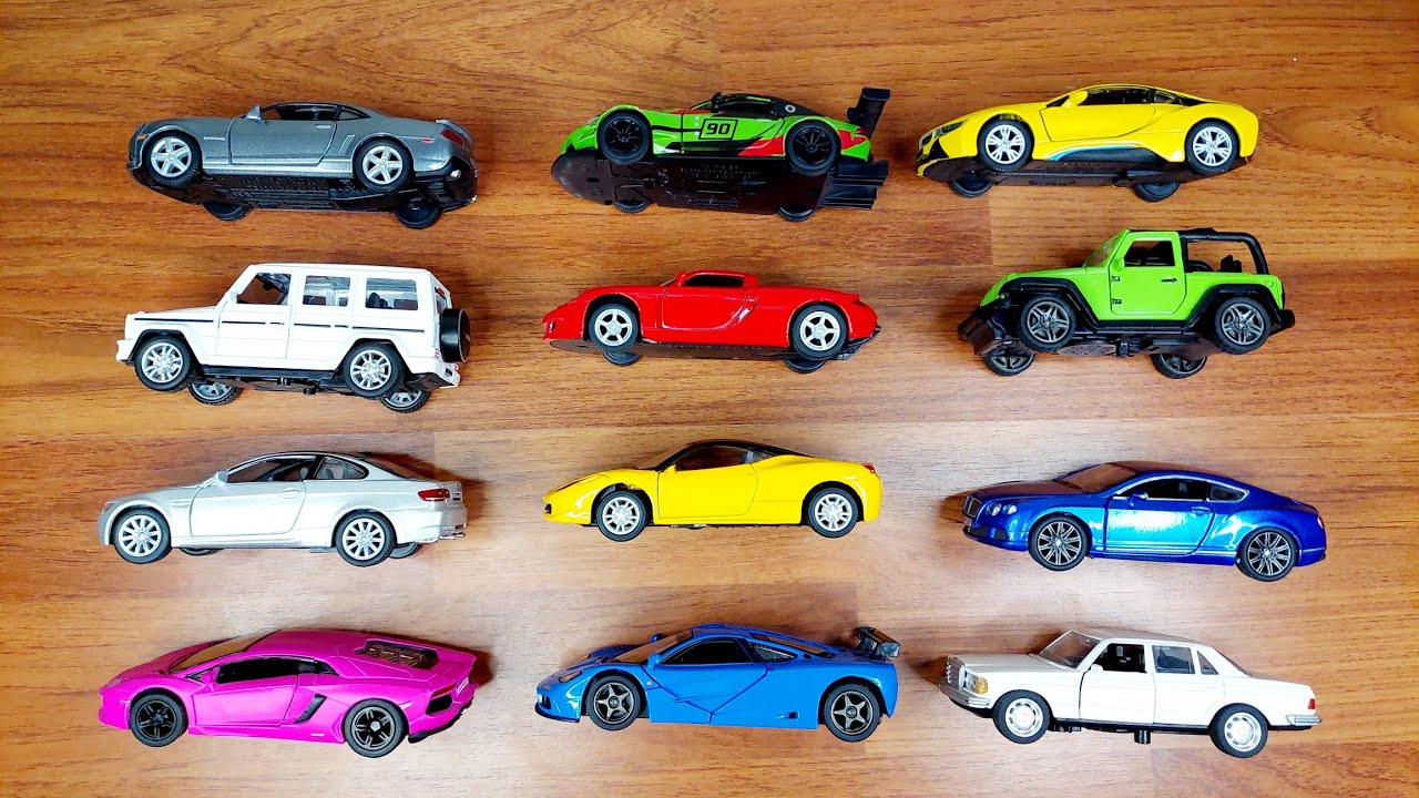 Huge Collection of Diecast Metal Scale Model cars on the floor Part 1 ...