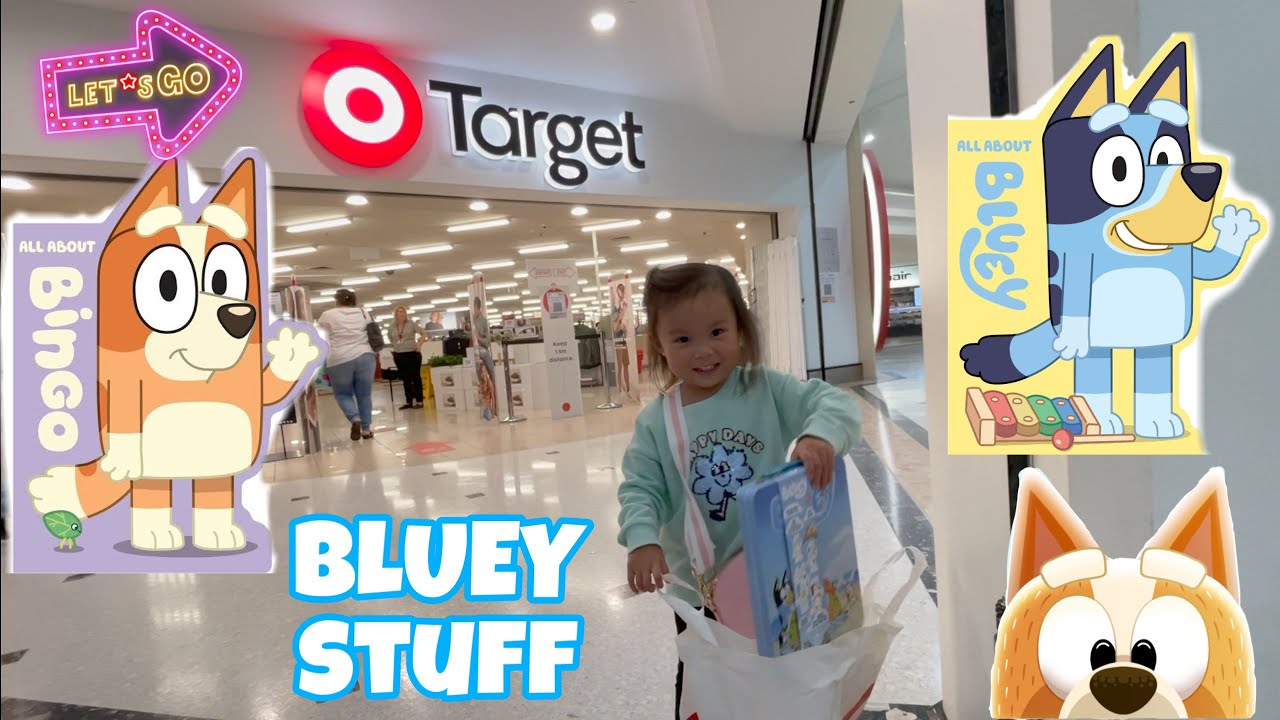 BLUEY In-store Products | Bluey Overload in Target - YouTube