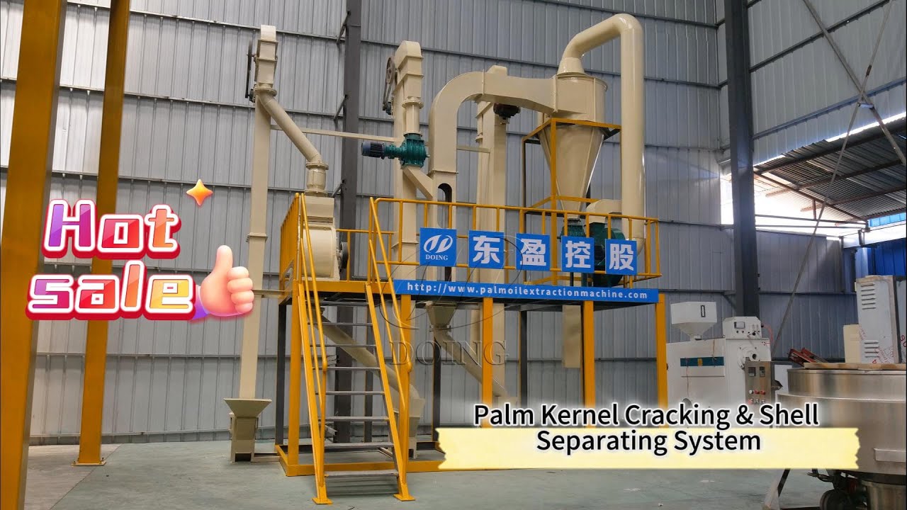 Palm Nut Cracker Machine & Palm Kernel Shell Separator: Efficient for ...