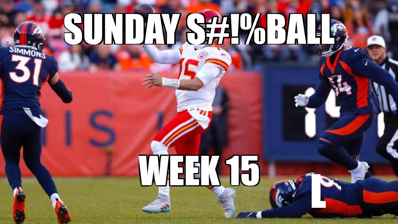 NFL SUNDAY BABY Week 15 (2022) - YouTube