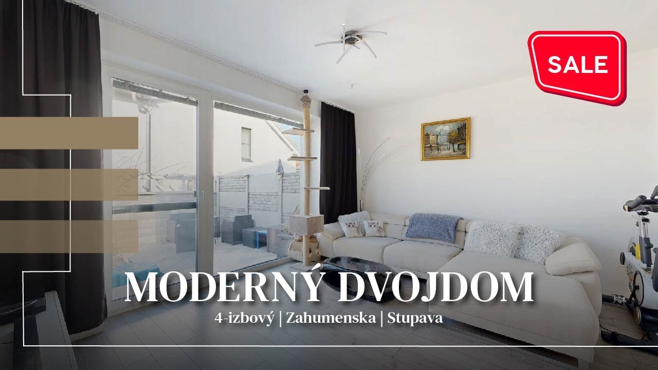 Moderný dvojdom v Stupave - YouTube