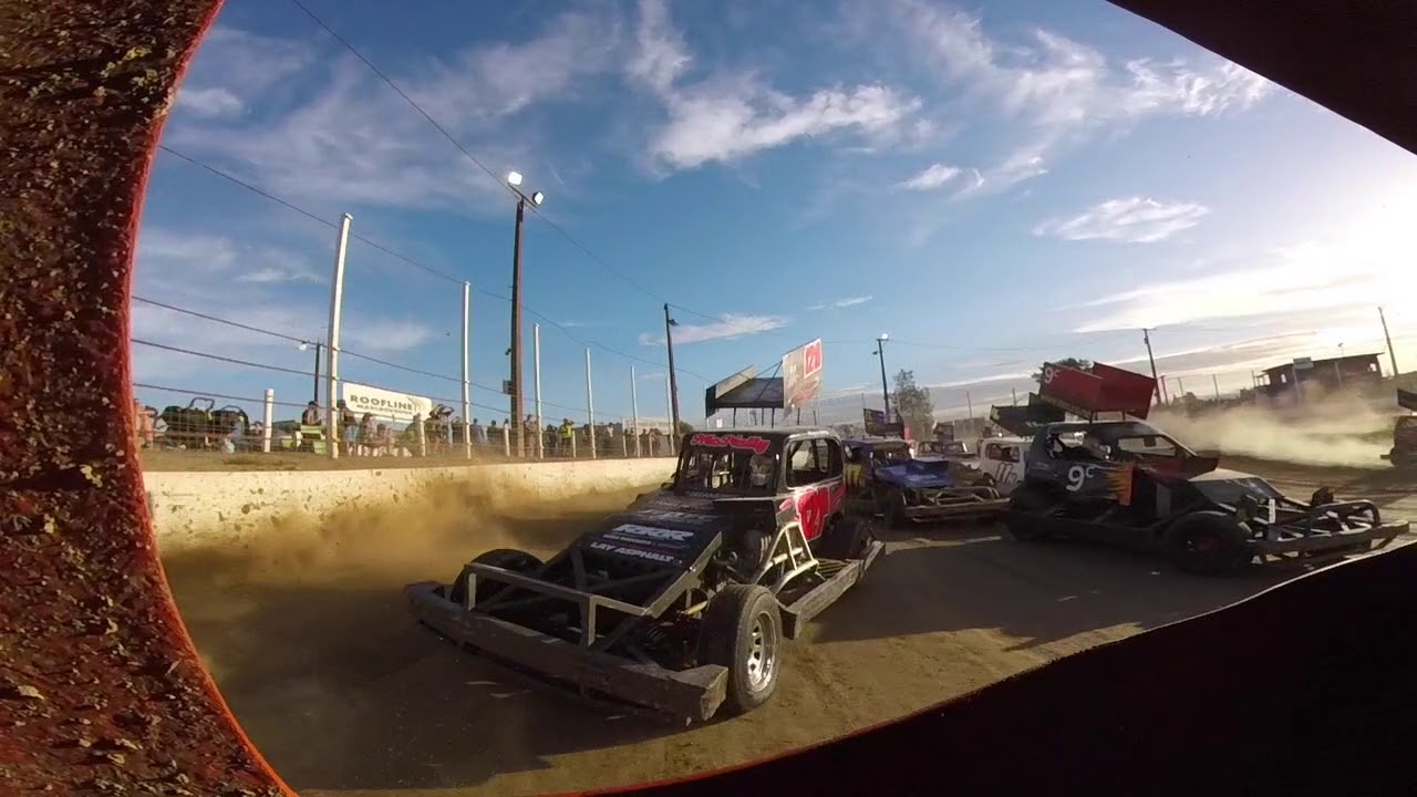 South Island Stockcar Championship - Alex Rondel 95c - YouTube