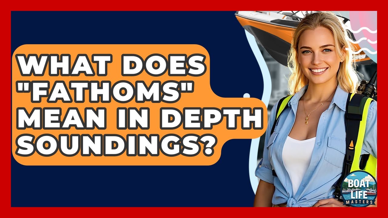What Does "fathoms" Mean In Depth Soundings? - Boat Life Masters - YouTube