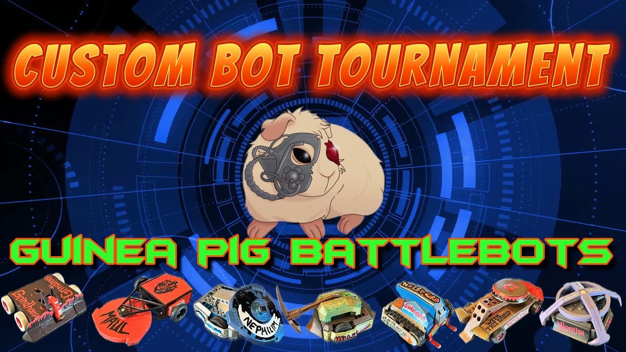 Guinea Pig Battlebots .. Custom Bot Tournament - YouTube