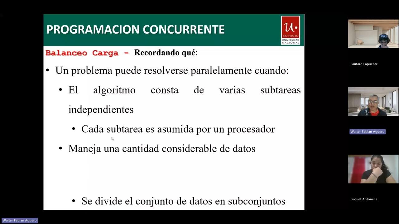 Programación Concurrente - 17/09/2024 - YouTube