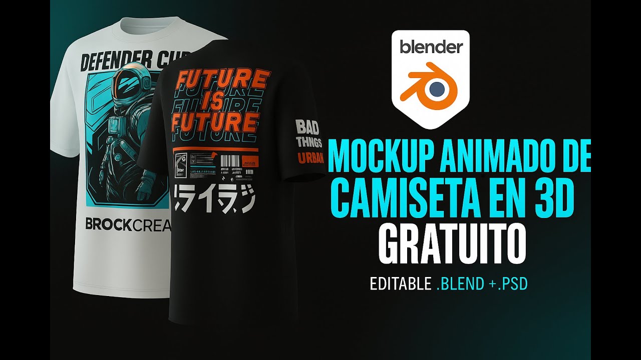 Mockup 3d para playeras, tutorial en español. - YouTube