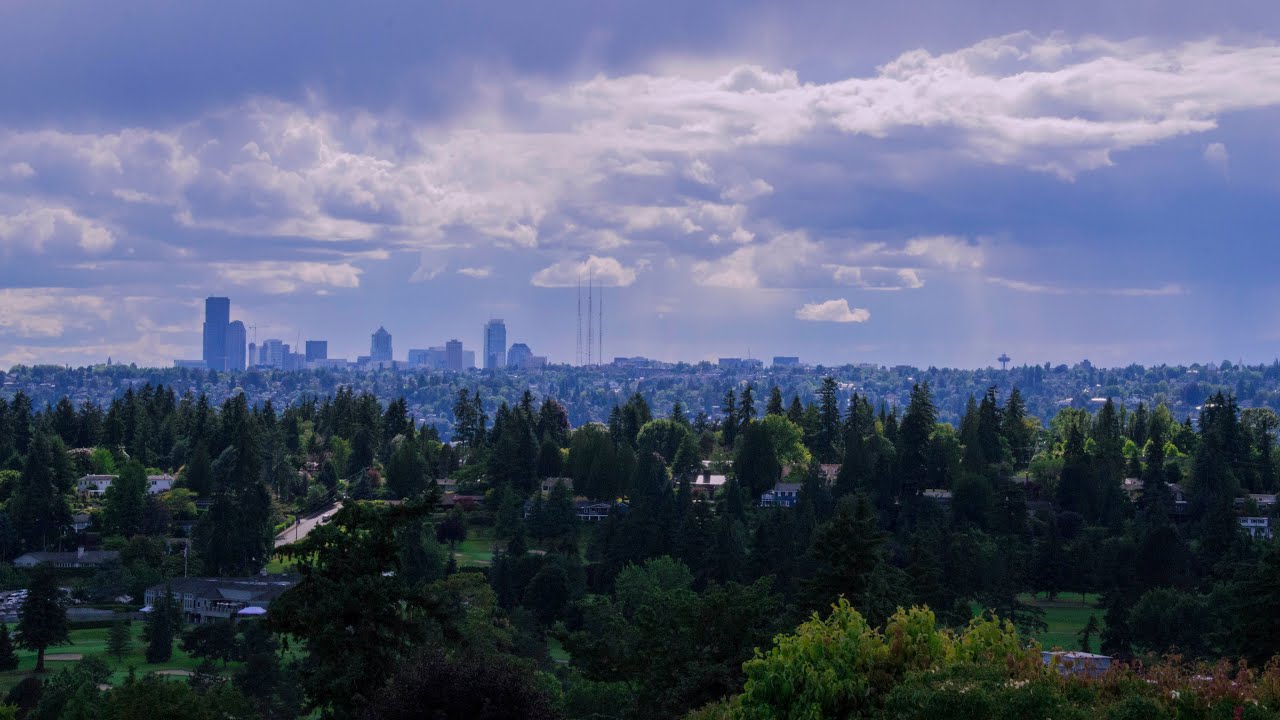 View of Seattle From Medina, WA - YouTube