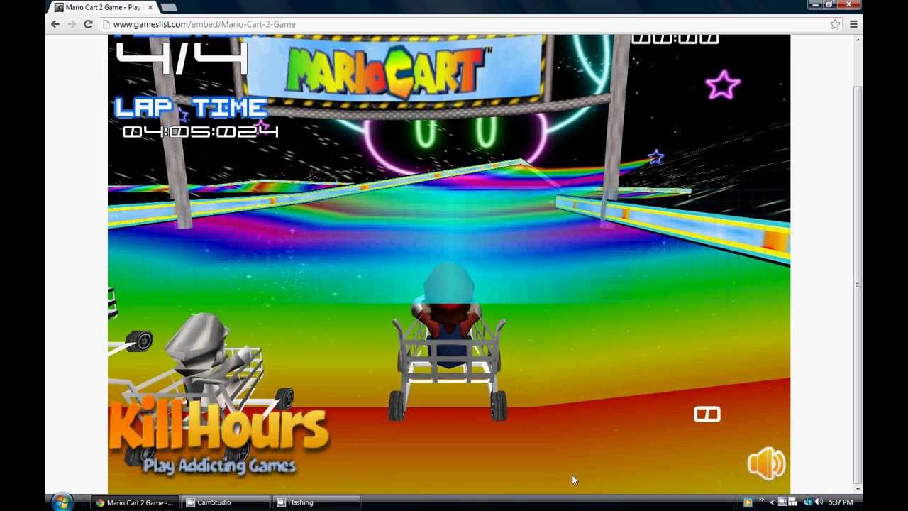 Mario Cart 2 Free 3D Flash Game - YouTube