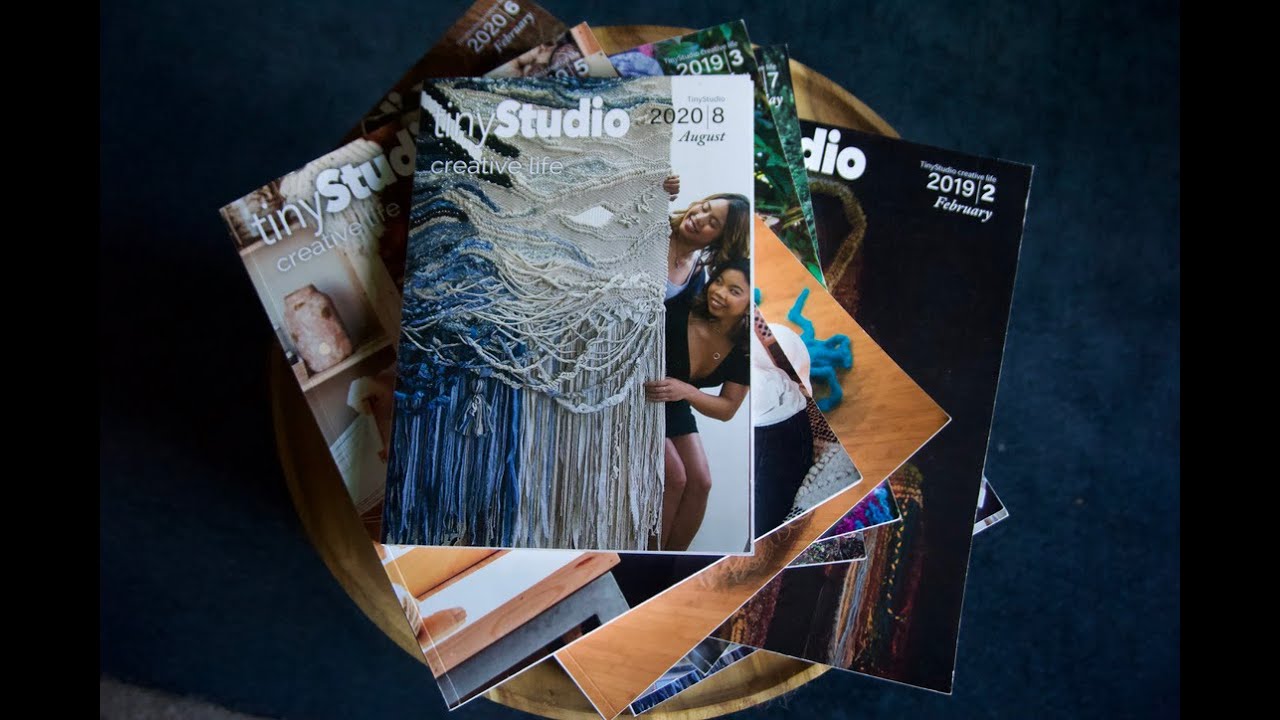 tinyStudio magazine now IN PRINT TOO! - YouTube