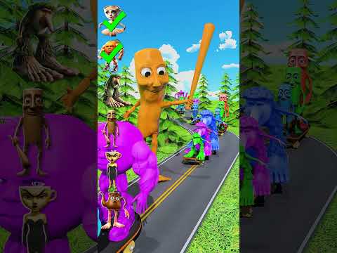 Funny Italian Characters Rainbow TUN TUN SAHUR  -BeamNG.Drive