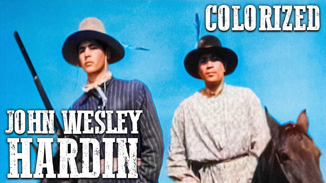 Stories of the Century - John Wesley Hardin | EP12 | COLORIZED ...