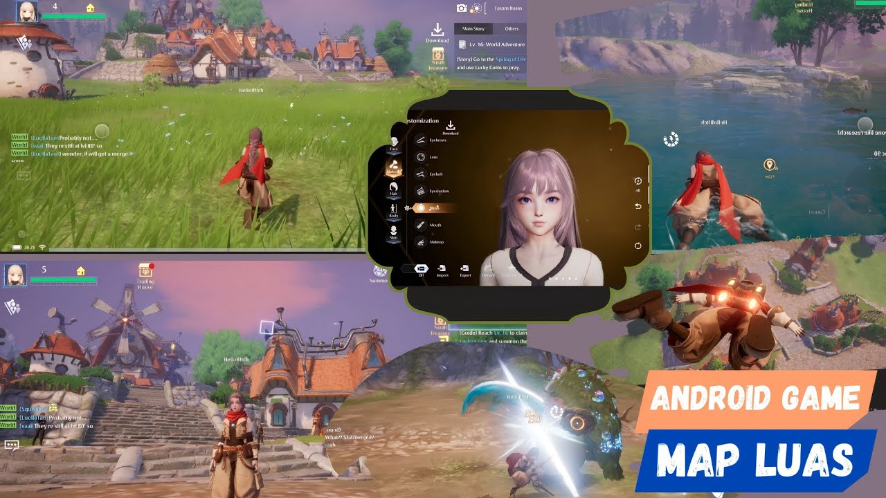 Game Android Open World Gacha Terbaru Januari 2023. Map Luas,Grafik ...