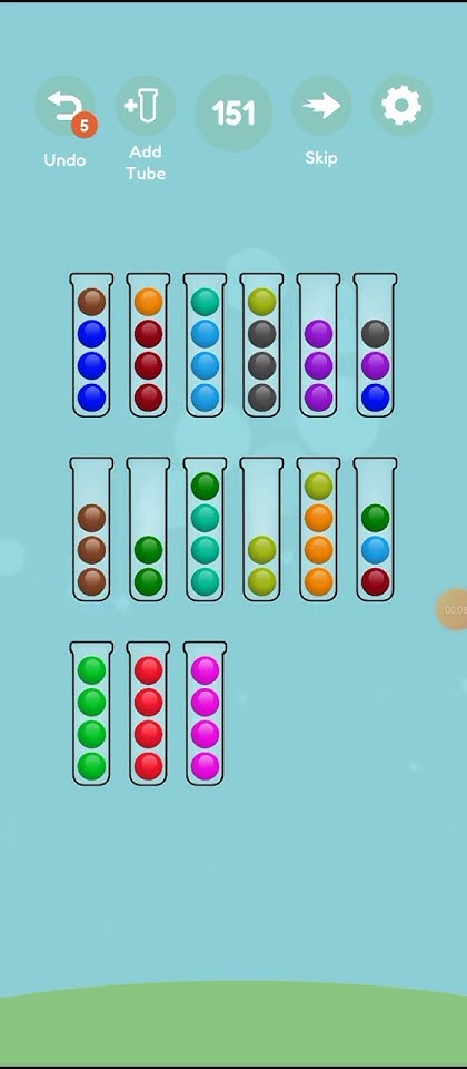 Ball Sort Expert Level 151 Solutions Ball Sort Color Sort Puzzle
