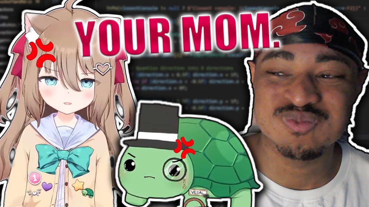 Ved and Neuro Family Bonding During Dev Stream - YouTube