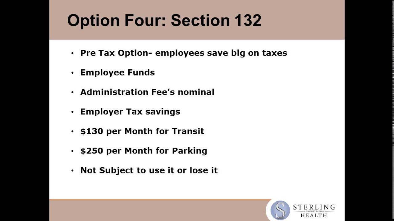 Transit FSA from Sterling HSA - YouTube