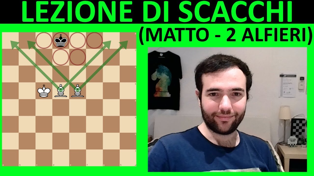 Come dare scacco matto con due alfieri (imparare gli scacchi) - YouTube