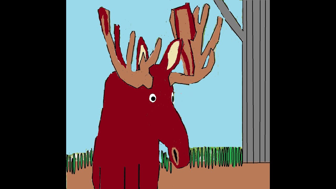 Maxwell the Moose of Alaska from Periwinkle and friends animal stories ...