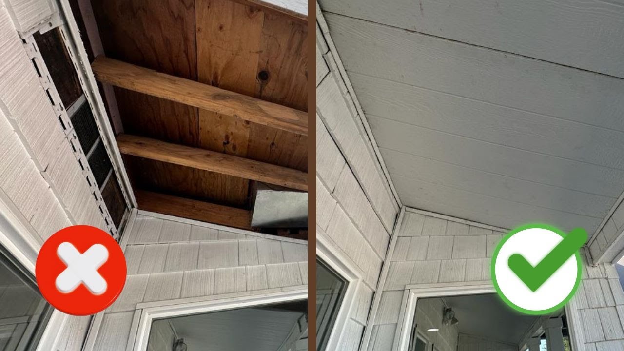 How To Replace A Roof Scupper That Prevents Water From Pooling On The ...