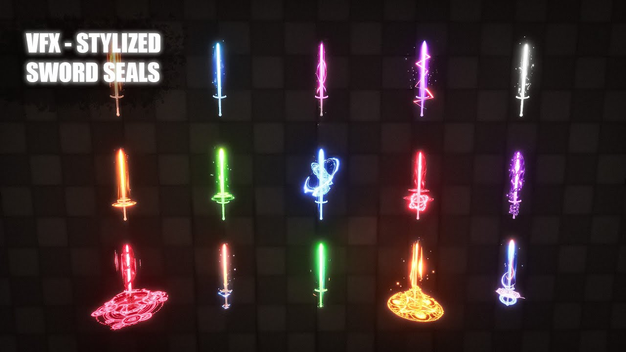 #Showcase | Stylized Sword Seals - VFX Effects - Unreal Engine 5 - YouTube