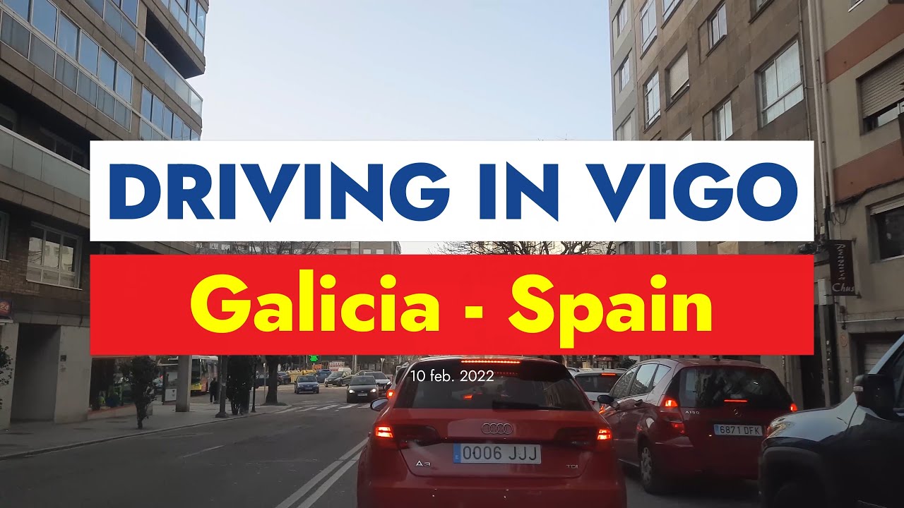 Driving in Vigo Downtown - Galicia - Spain [4K] - YouTube