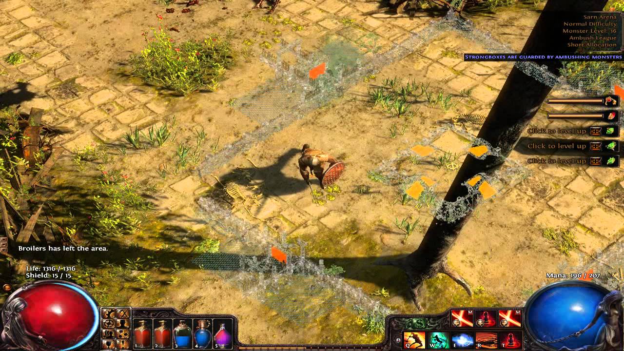 Path of Exile - PvP Arena - YouTube