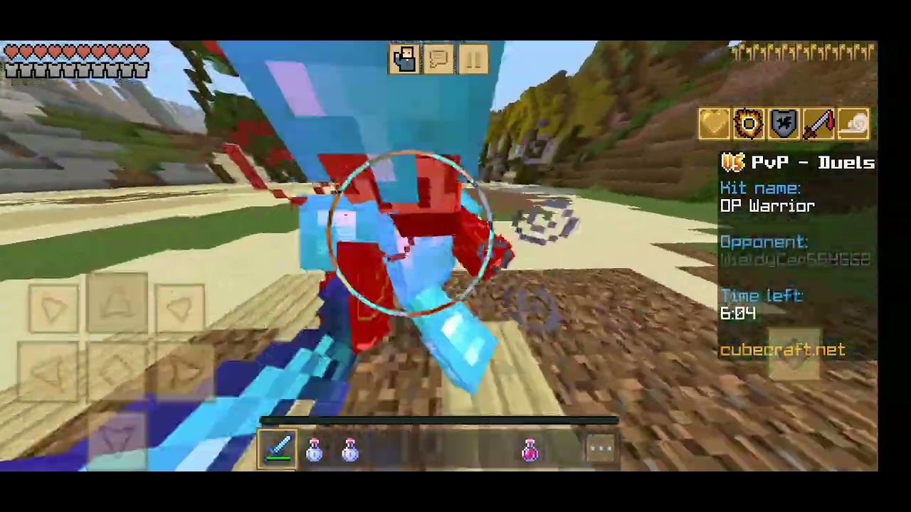 minecraft pvp battle - YouTube
