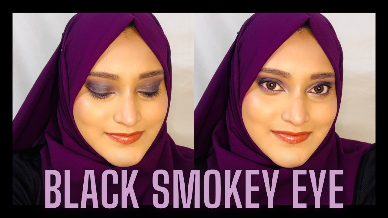 Black Smokey Eye Tutorial Youtube