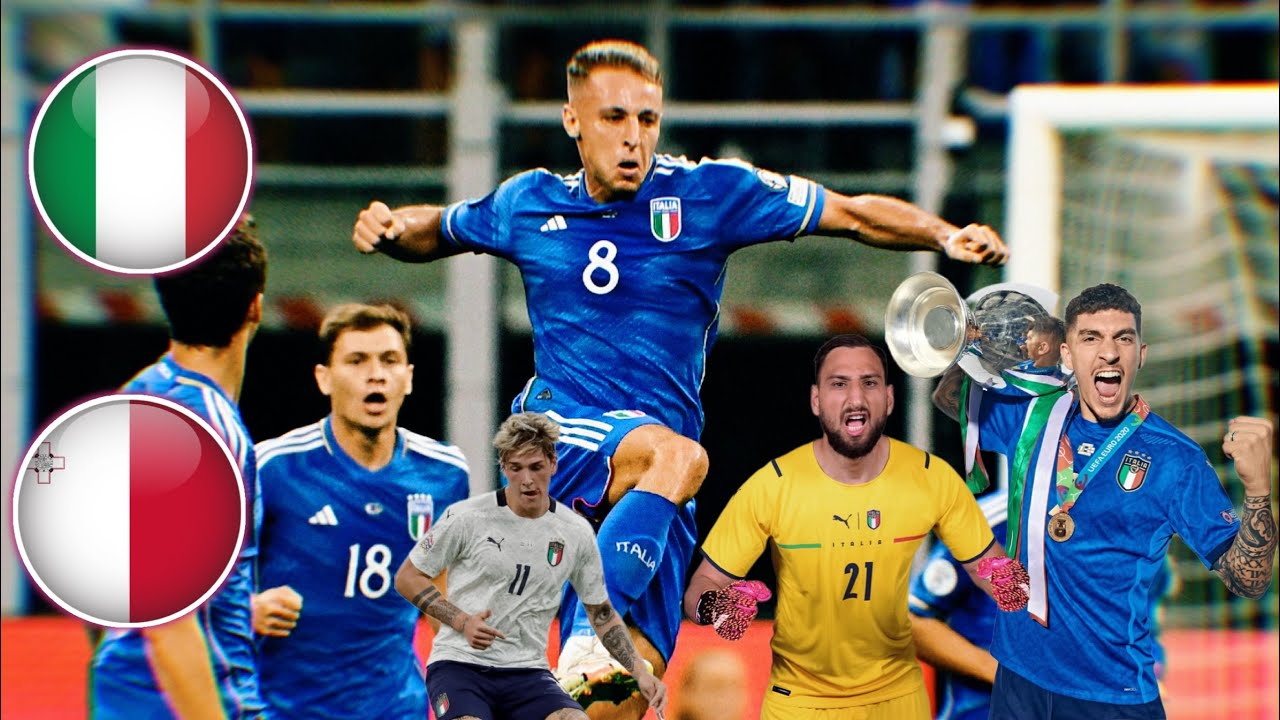 ITALY vs MALTA |UEFA EUROPEAN QUALIFIERS HIGHLIGHTS | THE ULTIMATE ...