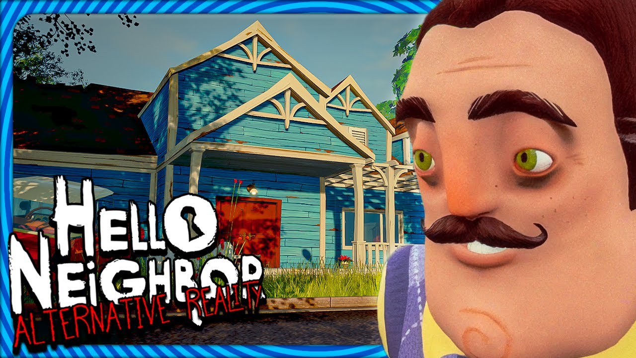 Beating The BEST Hello Neighbor Fan Game In One Sitting - YouTube
